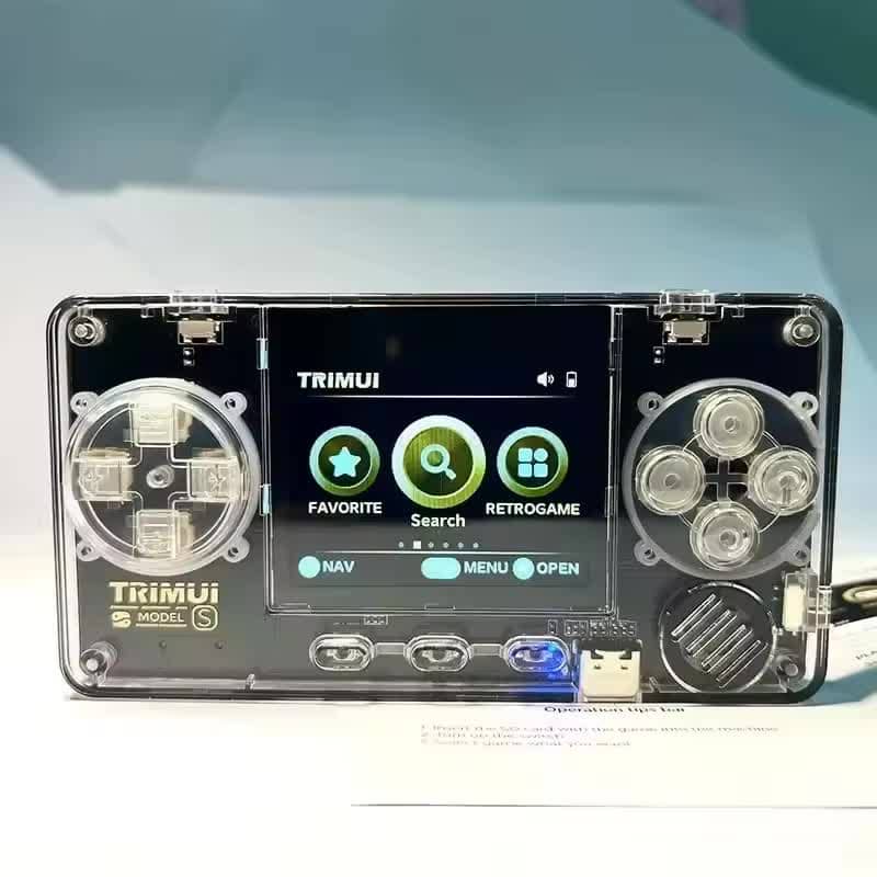 TRIMUI Model S Mini Ručna Konzola za Igre - 2,0-inčni IPS zaslon ...